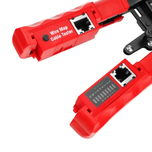 Modular Crimping Tool with Tester: All-in-One Networking Solution